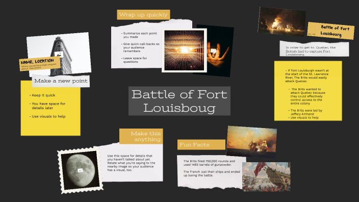 Battle of Fort Louisbourg by Jeffrey Chisholm on Prezi