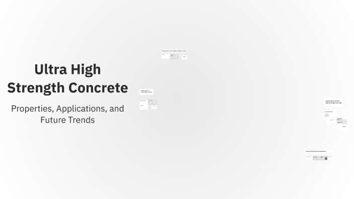 Ultra High Strength Concrete by Husam Kadhim on Prezi