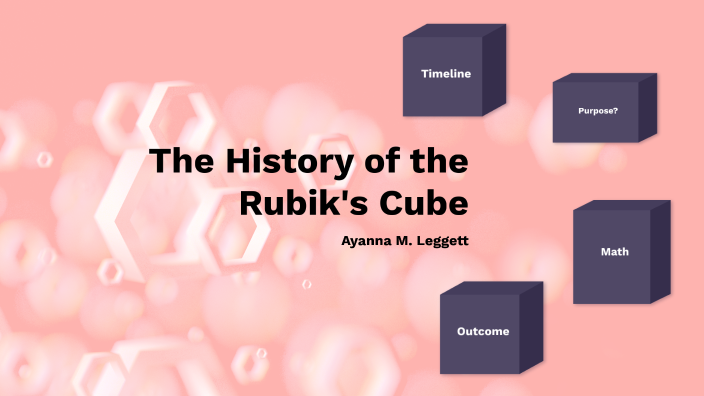 The History of the Rubik's Cube by Ayanna Leggett on Prezi