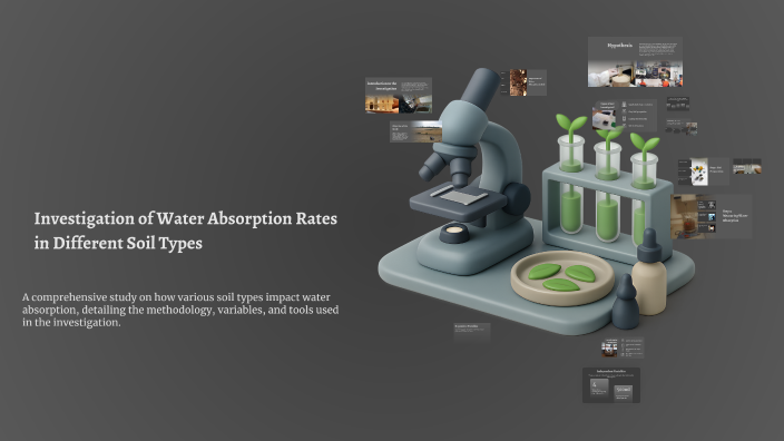 Investigation of Water Absorption Rates in Different Soil Types by ...