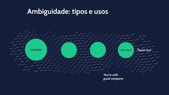 Ambiguidade: tipos e usos by Guido Passarin on Prezi