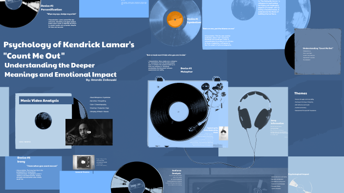 Psychology of Kendrick Lamar's "Count Me Out" by Amanda Ziolkowski on Prezi