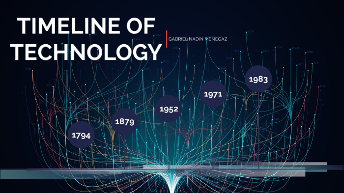 Timeline of Technology by Gabriel Menegaz on Prezi