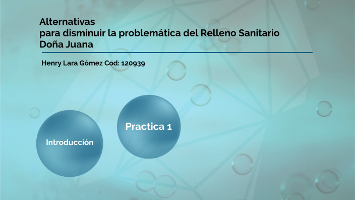 Alternativas para disminuir la problemática del Relleno Sanitario Doña ...