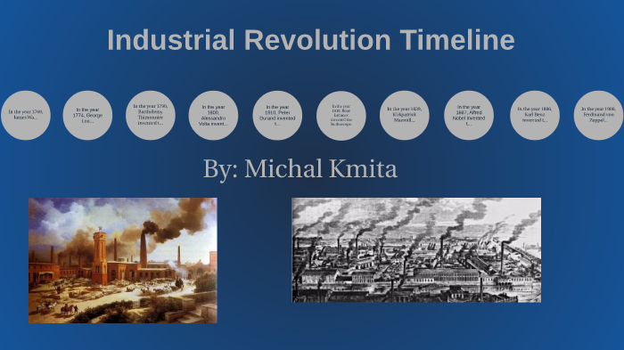 Industrial Revolution Timeline - Michal Kmita by Michal Kmita on Prezi