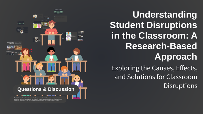 Understanding Student Disruptions in the Classroom: A Research-Based ...