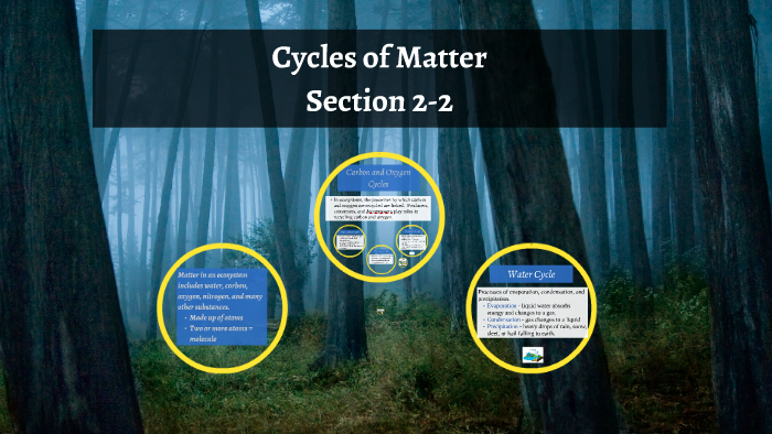 Section 2-2 Cycles of Matter by Nicole Roehlig on Prezi
