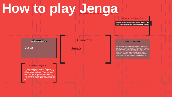 How to play Jenga by giselle sanchez on Prezi