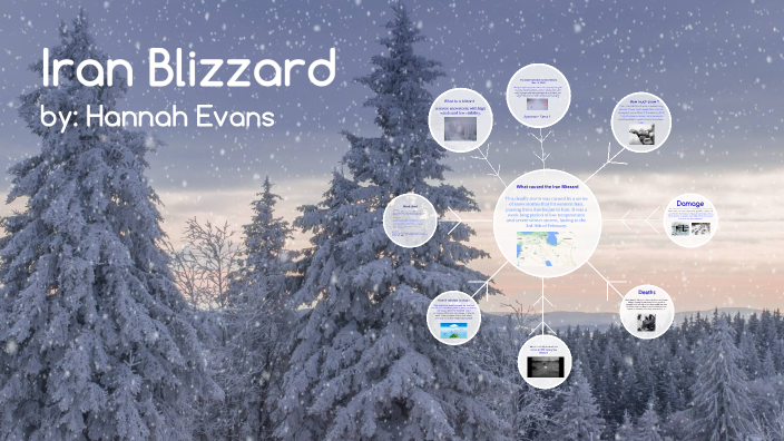 Iran Blizzard by: Hannah Evans by Hannah Evans on Prezi