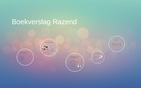 Boekverslag Razend by Esra Manan on Prezi