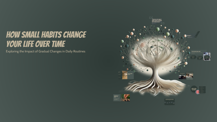 How Small Habits Change Your Life Over Time by Connor McKnight on Prezi