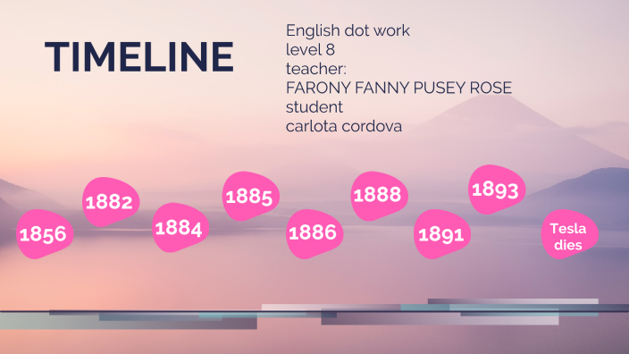 evidence timeline by Carlota Cordova on Prezi