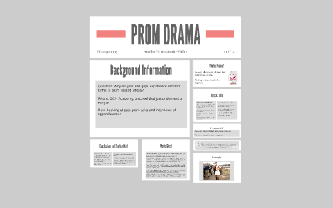 PROM DRAMA by Amelia Marcantonio on Prezi