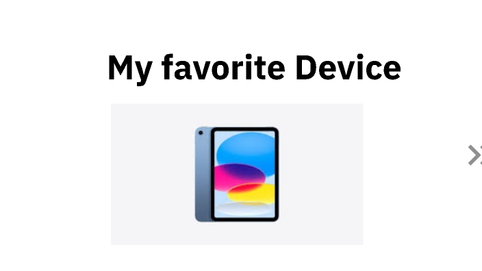 My favorite Device by Gabriel Sims on Prezi