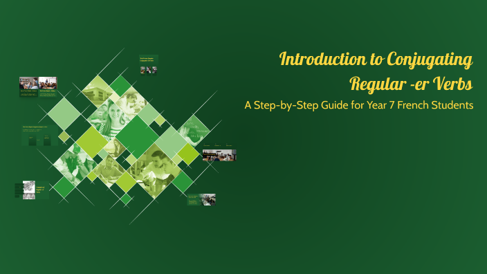 Introduction to Conjugating Regular -er Verbs by Kirsty Abercrombie on ...