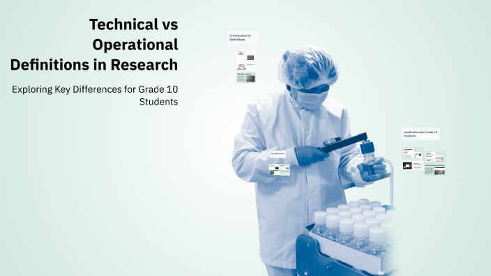 Technical vs Operational Definitions in Research by claren escapular on ...