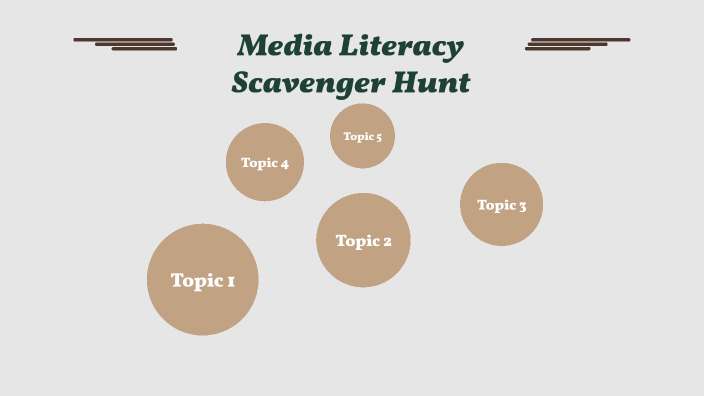 Media Literacy Scavenger hunt by Sarah Zine on Prezi