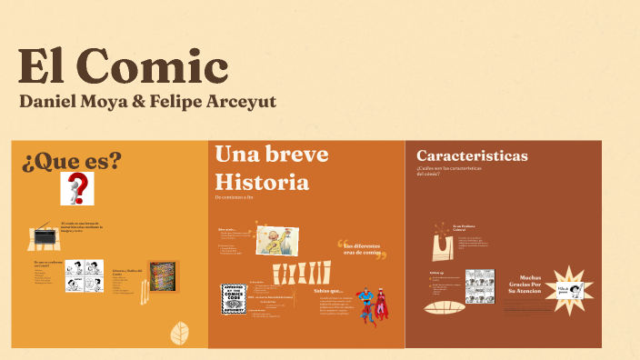 Comic presentacion by Daniel Moya Mejia on Prezi