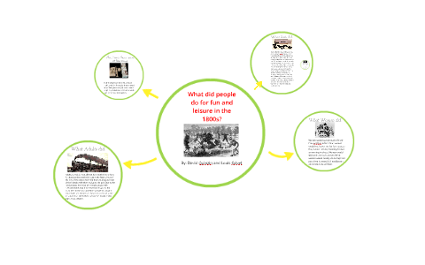 What did people do for fun and leisure in the 1800s? by david quinzin ...