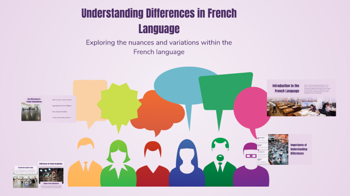 Understanding Differences in French Language by Mohamed yassine ...