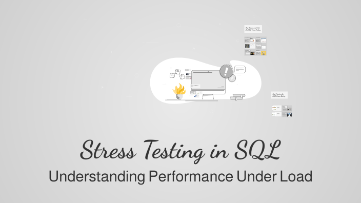 Stress Testing in SQL by Paarth Sharma on Prezi