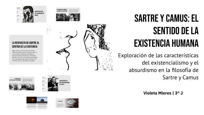 Sartre y Camus: El Sentido de la Existencia Humana by VIOLETA DHAMAR ...