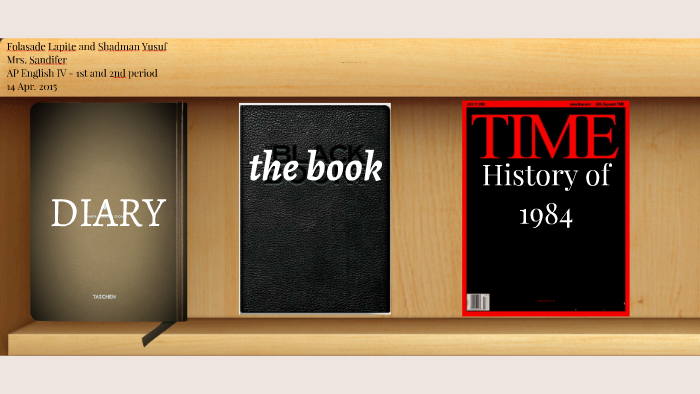 1984 Diary, Book, Flow Chart by Shadman Yusuf on Prezi