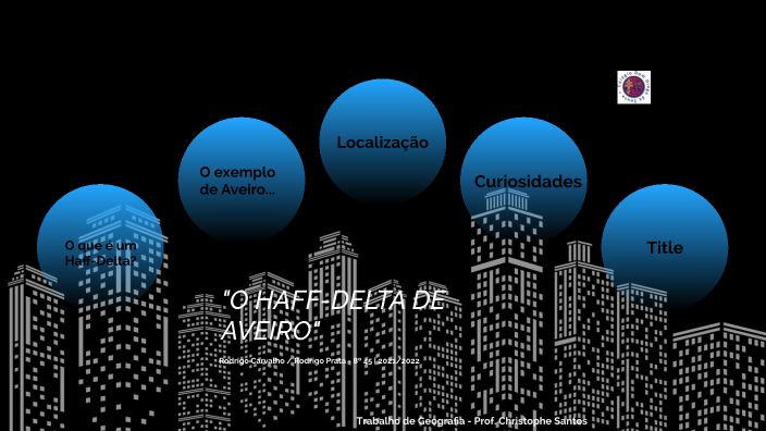 "O HAFF-DELTA DE AVEIRO" by Rodrigo Carvalho on Prezi