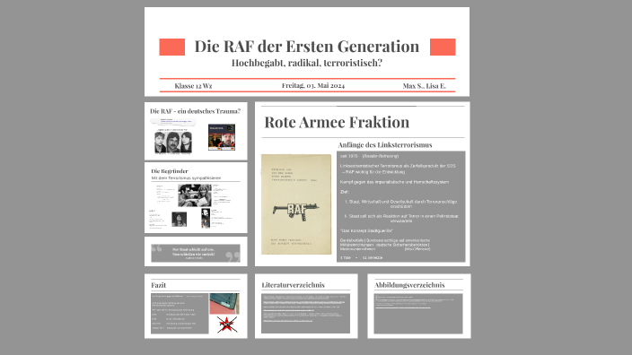 RAF Erste Generation by Lisa Edlmann on Prezi