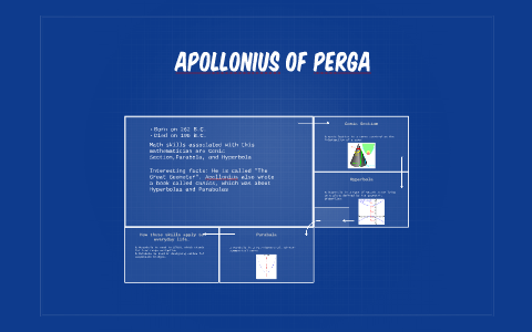 apollonius of Perga by Brady Kline on Prezi
