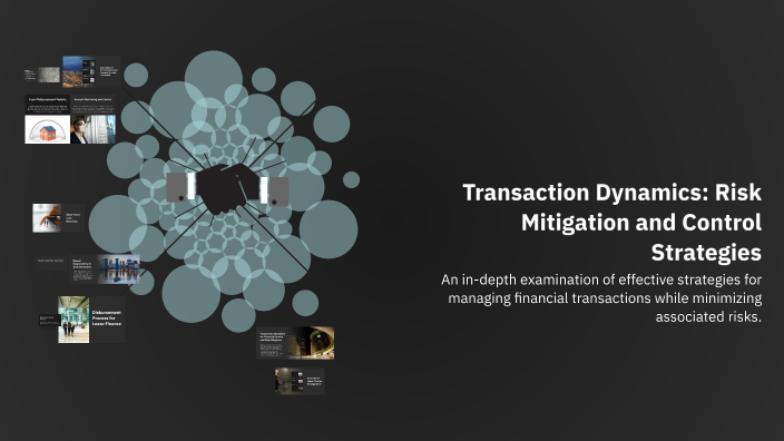 Transaction Dynamics: Risk Mitigation and Control Strategies by Dupe ...