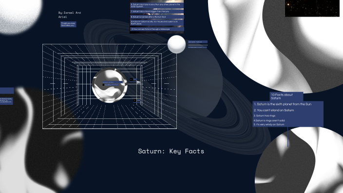 Saturn: Key Facts by Israel Bustamante on Prezi