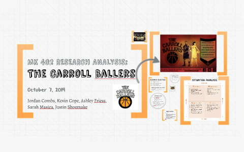 MK 402: The Carroll Ballers Part 1 by Sarah Masica on Prezi