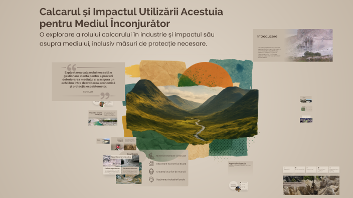 Calcarul și Impactul Utilizării Acestuia pentru Mediul Înconjurător by ...