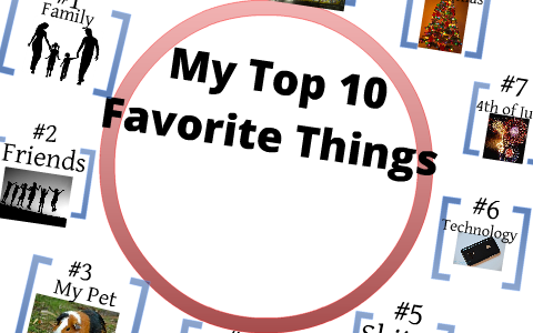 My Top 10 Favorite Things by T Fross on Prezi