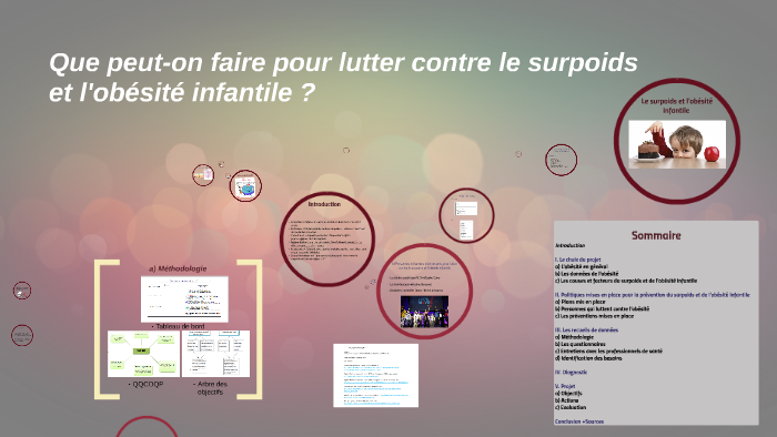 Que peut on faire pour lutter contre le surpoids et obésité by célia ...