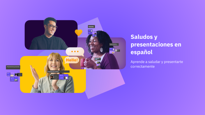 Saludos y presentaciones en español by juliana arias on Prezi