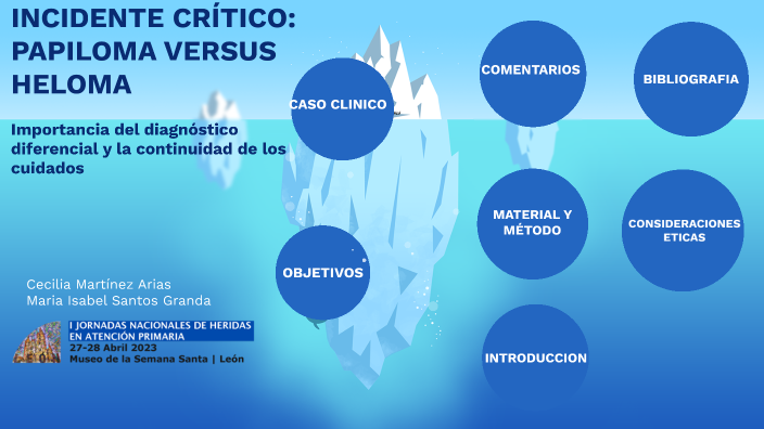 INCIDENTE CRÍTICO. PAPILOMA VERSUS HELOMA. IMPORTANCIA DEL DIAGNOSTICO ...