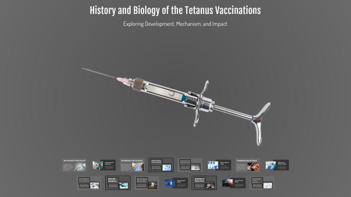 History And Biology Of The Tetanus Vaccinations By Dillon Mccosh On Prezi
