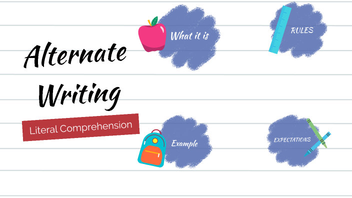 Alternate Writing by Erin Friederichs on Prezi