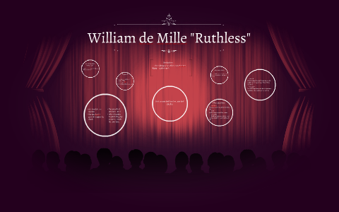 William de Mille "Ruthless" by Jane Buligina on Prezi