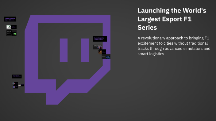 Launching the World's Largest Esport F1 Series by Markus Sandberg on Prezi
