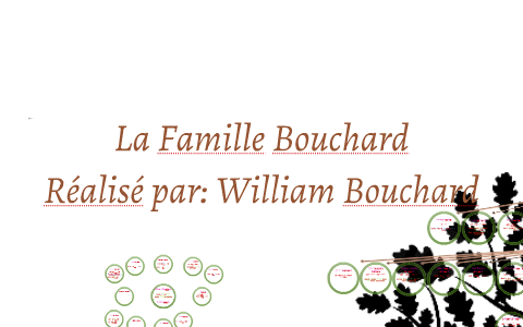 La Famille Bouchard by william bouchard on Prezi