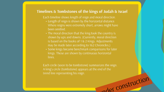 Timelines & Tombstones of Kings of Judah & Israel by Scott Hayden on Prezi