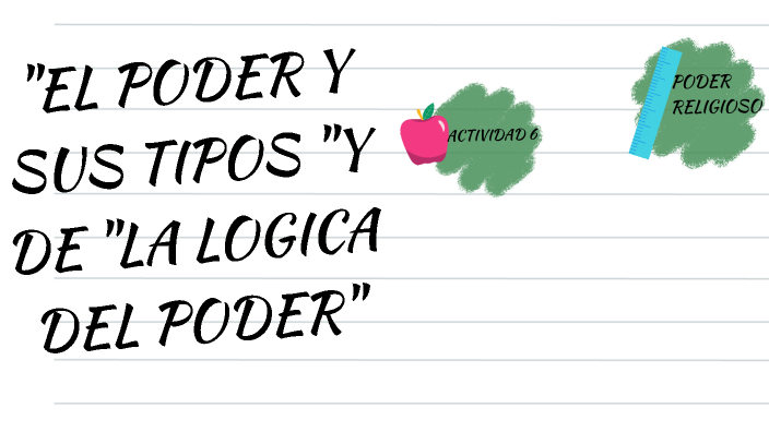 "EL PODER Y SUS TIPOS" Y DE "LA LOGICA DEL PODER" by jhorlady zamudio ...