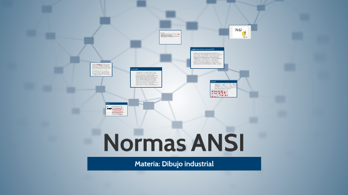 Normas Ansi by Alan Agustin Rendon Ramirez on Prezi