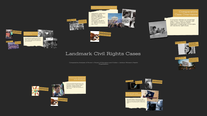 Landmark Civil Rights Cases by Devin Morgan on Prezi
