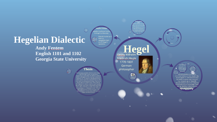 Hegelian Dialectic by Dr. Andy Fentem on Prezi