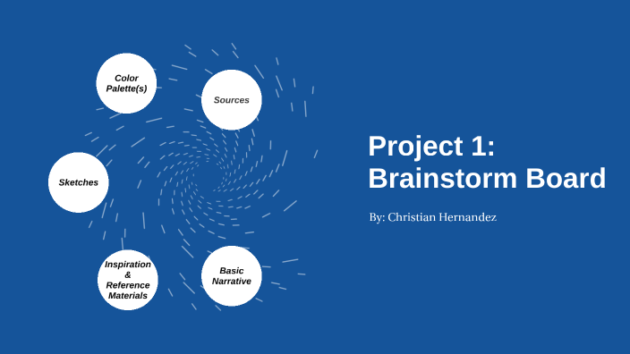 Project 1: Brainstorm Board by Christian Hernandez on Prezi
