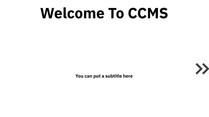 Welcome to CCMS by Emmanuel Taveras on Prezi